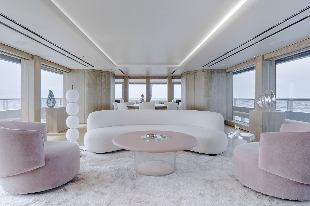 Amels 60 Entourage custom interiors revealed | Yacht Style