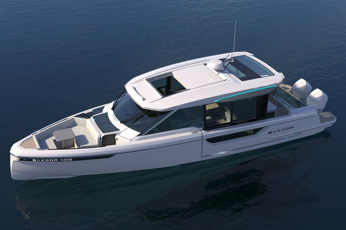 Saxdor stages 400 GTC premiere | Yacht Style News